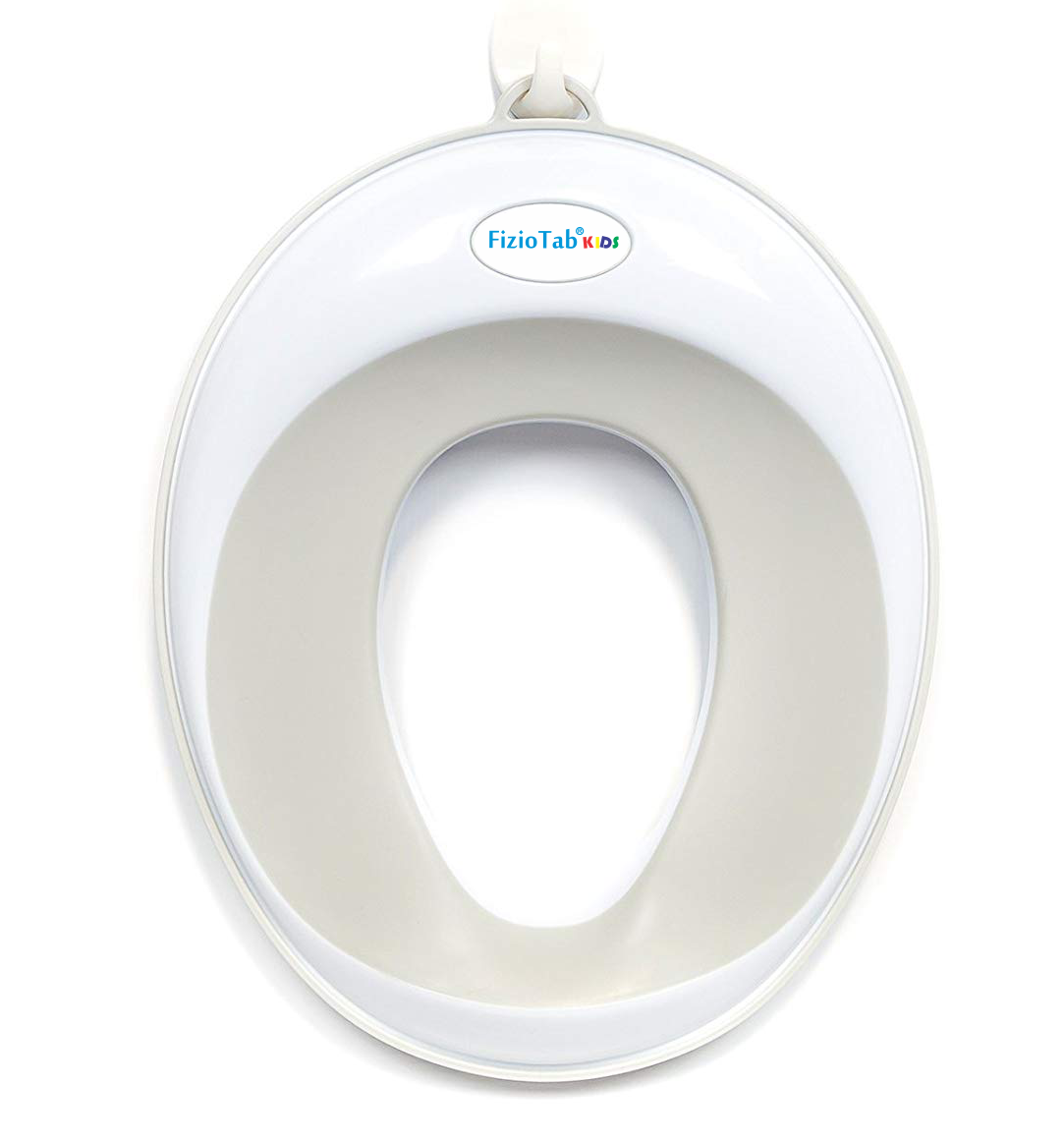 Reductor WC Copii, FizioTab® Kids , Alb/Gri – Manook